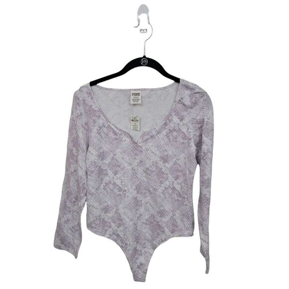 PINK Victoria's Secret | Tops | Pinkvictorias Secret Purple Snakeskin ...